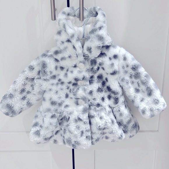 First Impressions | Jackets & Coats | Baby Girl Faux Fur Coat | Poshmark
